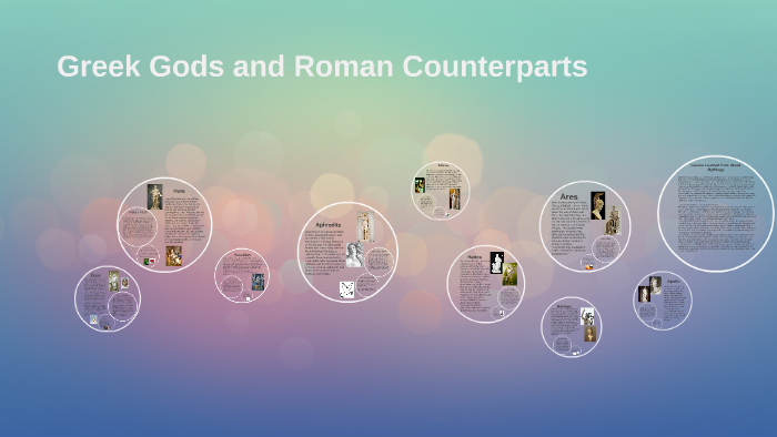 Greek Gods and Roman Counterparts by Carter Mirich on Prezi