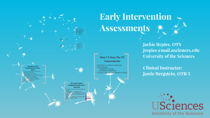 Early Intervention Assessments by Jackie Repice