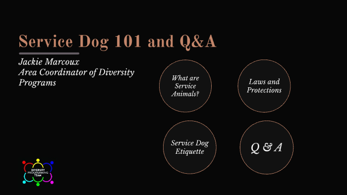 Service Dog 101 by Jackie Marcoux on Prezi