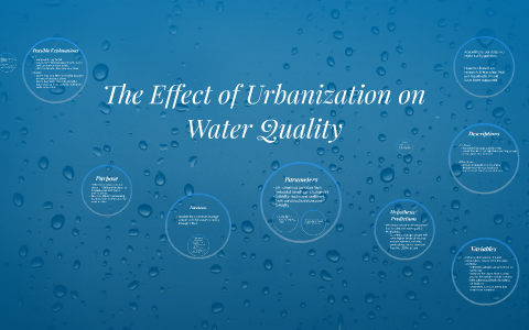The Effect of Urbanization on Water Quality by Kaitlyn Longo on Prezi