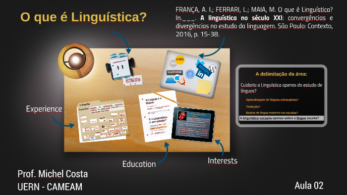 O que é Linguística? by Michel Costa on Prezi