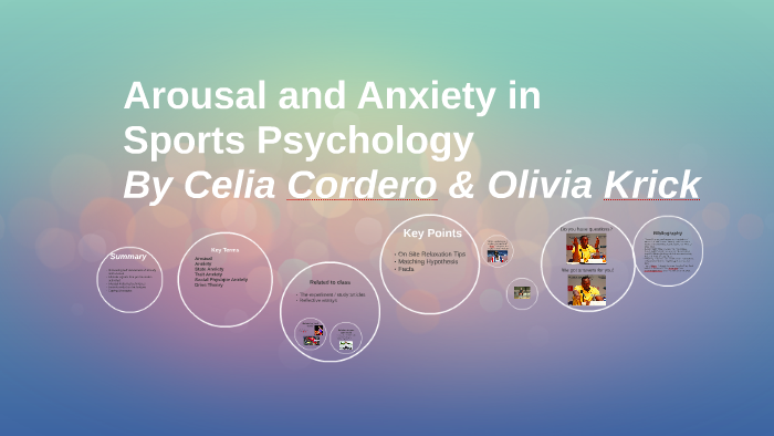 Arousal and Anxiety in Sports Psychology by Celia Cordero on Prezi