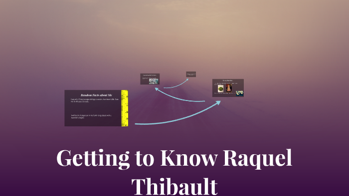 Getting to Know Raquel Thibault by raquel thibault