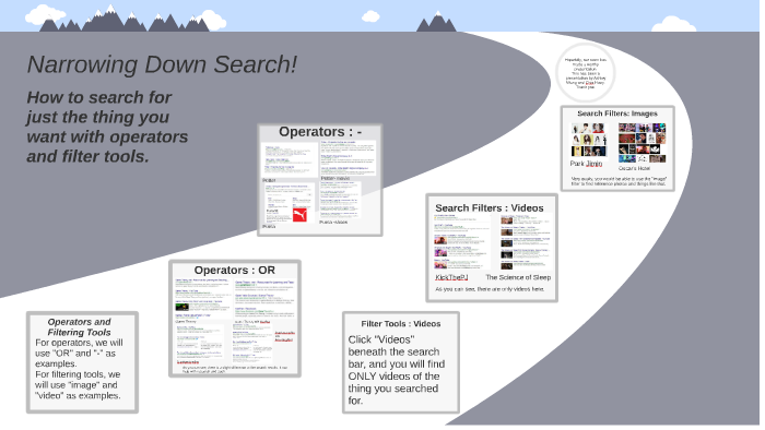 Narrowing Down Google Search. by c h on Prezi