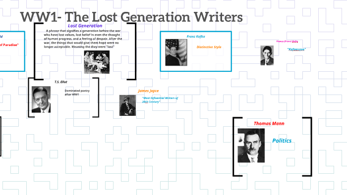 WW1- The Lost Generation Writers by Ember Collins on Prezi