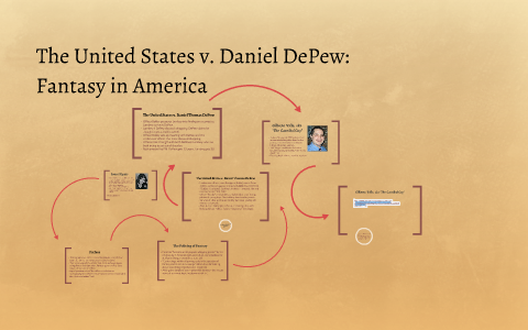 The United States v. Daniel Thomas DePew: Fantasy in America by Cody ...