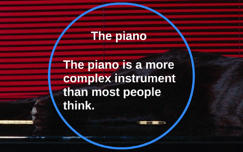 The piano by Quentin Holt on Prezi
