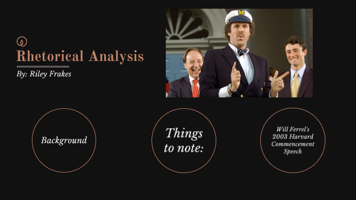 Rhetorical Analysis: Commencement Speech Presentation by Carson Frakes ...