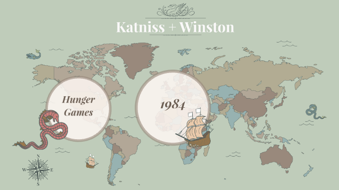 Katniss Versus Winston. The Hunger Games and 1984: A comparison. by ...