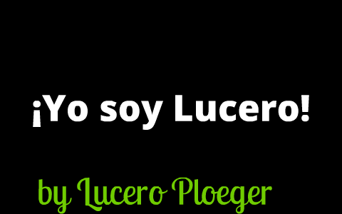 Spanish yo soy poem by Trenton Ploeger on Prezi