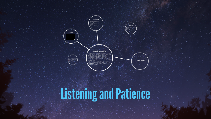 Listening and Patience by Aureo Tellez on Prezi