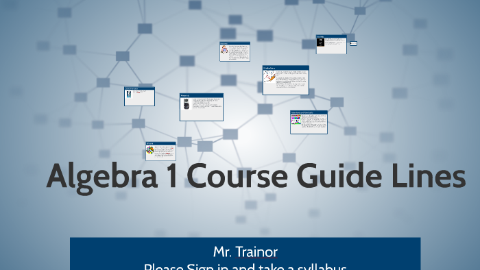 IB Math 8 Course Guide Lines by Michael Trainor on Prezi