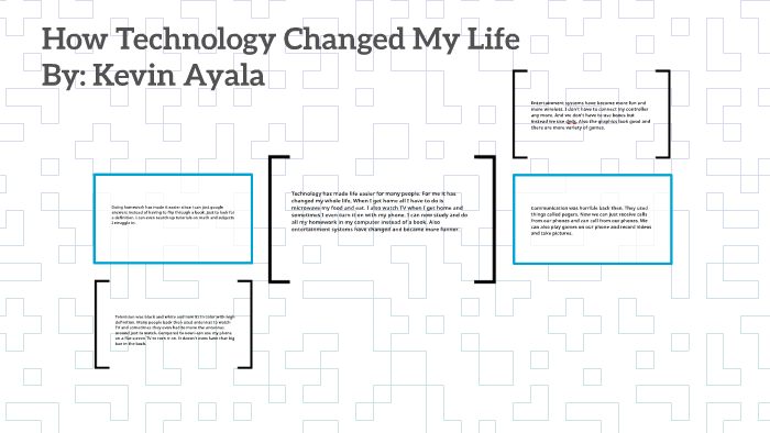 how technology changed my life by kevin ayala on Prezi
