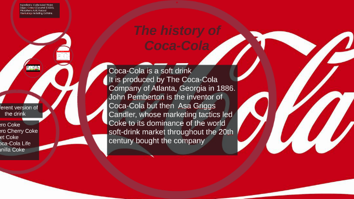 The history of Coca-Cola by Aleksandra Petrunova on Prezi