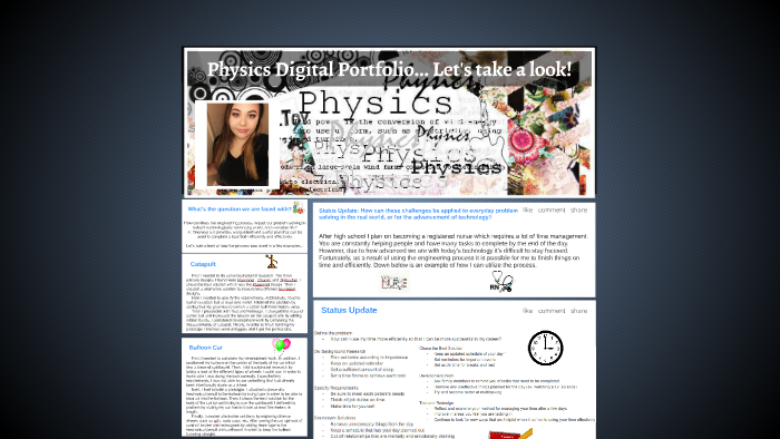 Physics Digital Portfolio by hope hoyt on Prezi