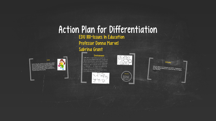 Action Plan for Differentiation by Sabrina Grant on Prezi