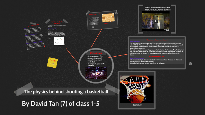 The physics behind shooting a basketball by David Tan