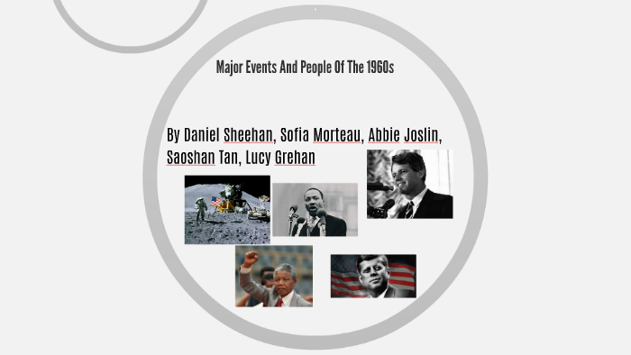 Major Events And People Of The 1960s by lucy grehan on Prezi