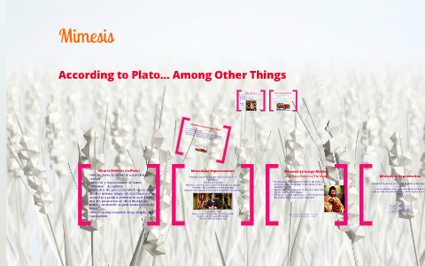 Mimesis by Cassie Hanks on Prezi
