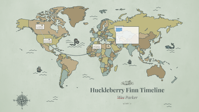 Huckleberry Finn Timeline by Wes Parker on Prezi