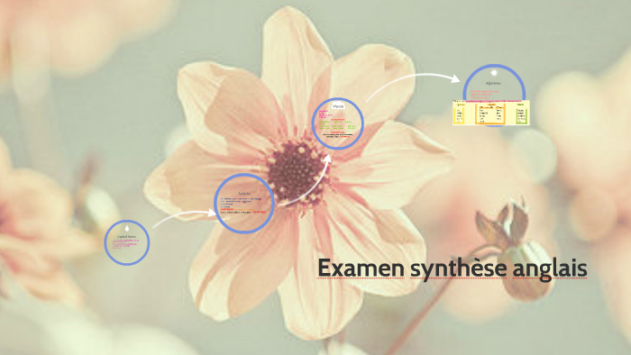 Examen synthèse anglais by Aurélie Figaro on Prezi