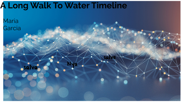 A long walk to water timeline by Maria Garcia on Prezi