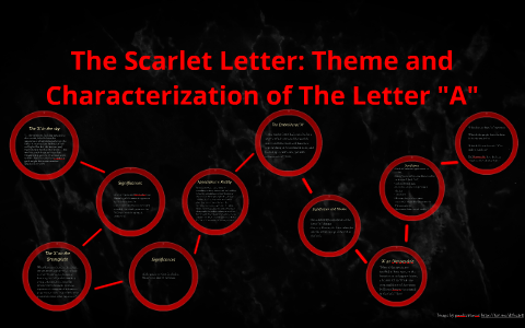 The Scarlet Letter: Theme and Characterization of The Letter by Hannah ...