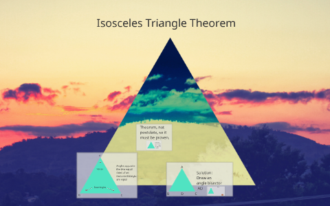 Isosceles Triangle Theorem by Scott Mangieri on Prezi