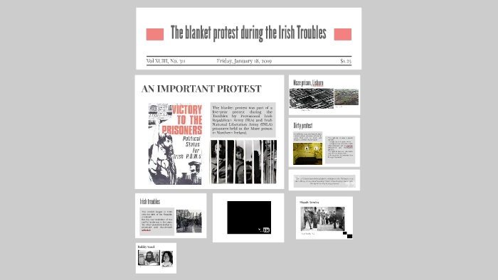 The blanket protest during the Irish Troubles by Michelle Sampaolesi on ...