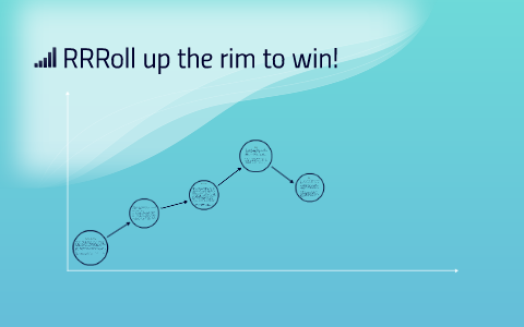 RRRoll up the rim to win! by A K
