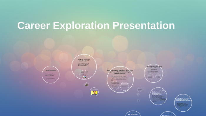 Career Exploration Presentation by brienna baskoff on Prezi
