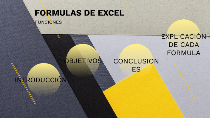 Excel intermedio y Formulas by María Fernanda Vélez Lopez on Prezi