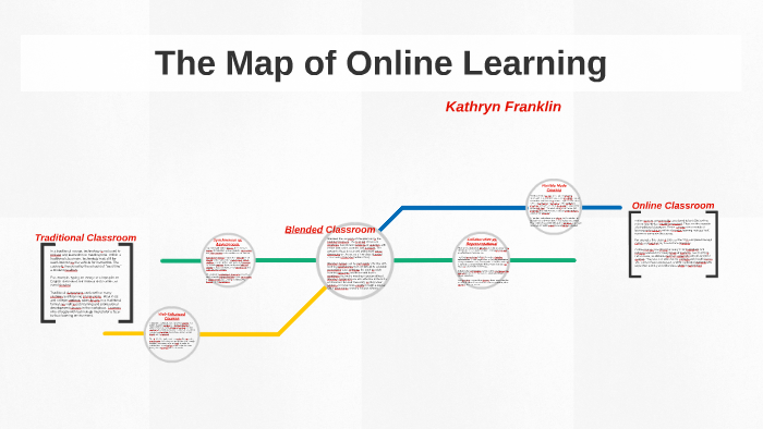 The Map of Online Learning by Katy Franklin