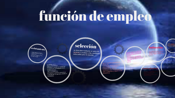 funcion de empleo by Jorge carlos Reyes temich on Prezi