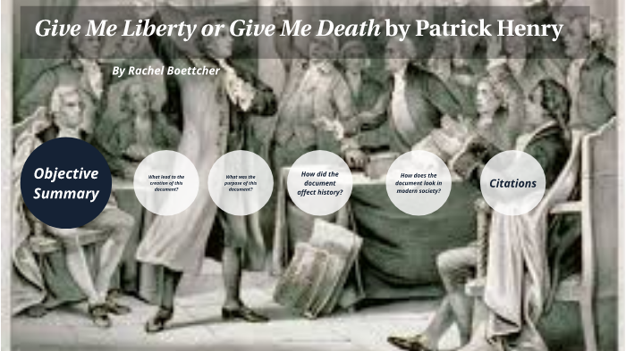Give Me Liberty or Give Me Death Speech by Rachel Boettcher on Prezi