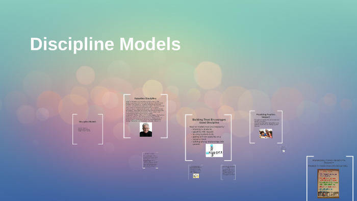 Discipline Models by heather Ferguson