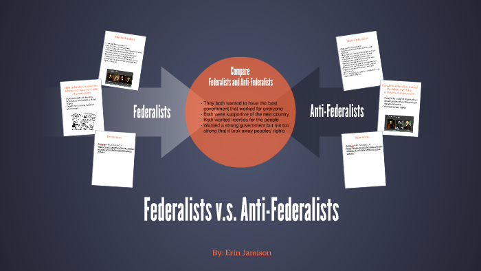 Federalists v.s. Anti-Federalists by Erin Jamison on Prezi