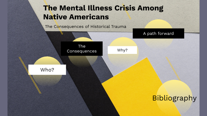 Historical Trauma and the Mental Health Crisis in Native Americans by ...