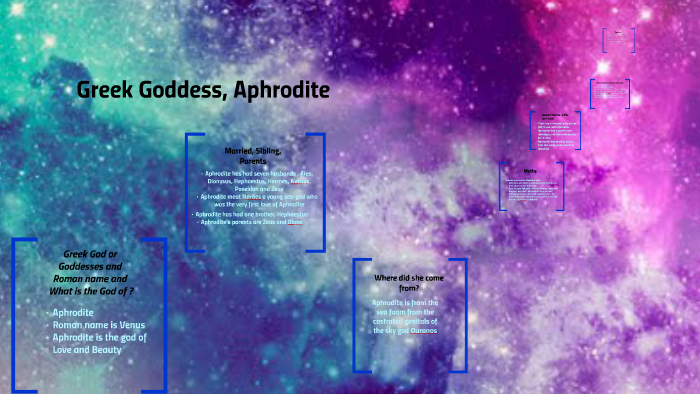 Aphrodite Goddess Project By Kylie Fisher On Prezi