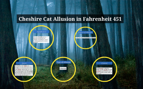 Cheshire Cat Allusion in Fahrenheit 451 by Madison Mata on Prezi