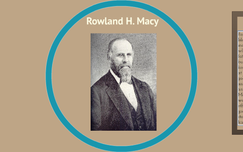 Rowland H. Macy by Alyssa Six on Prezi