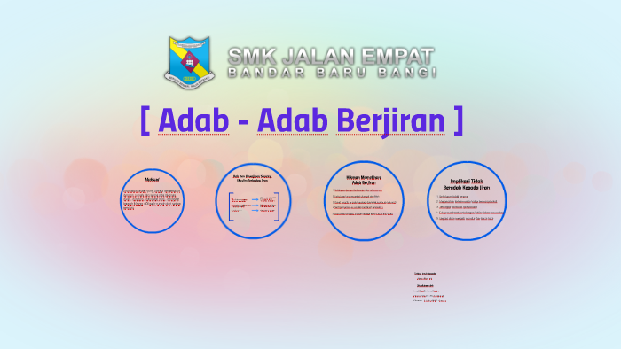 Adab - Adab Berjiran by Ahmad Izlan Ariff on Prezi