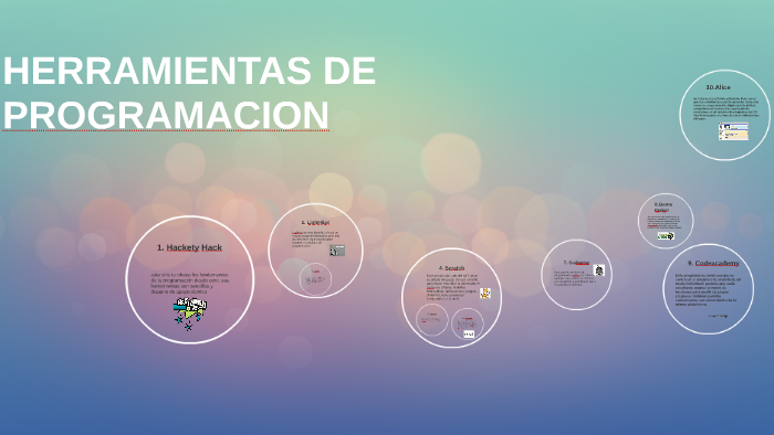 HERRAMIENTAS DE PROGRAMACION by Laura Piñeros on Prezi