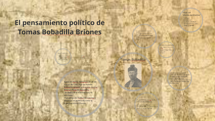 Pensamiento Politico de Tomas Bobadilla by paola polanco on Prezi