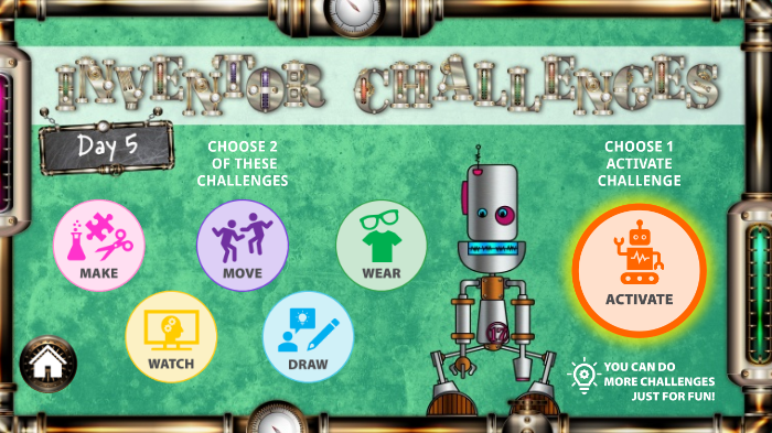 BACKUP Day 5 Inventor Challenges by Jane M on Prezi