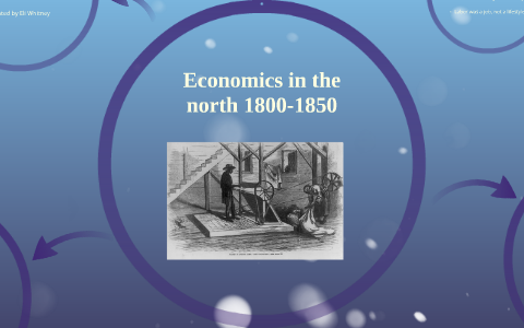Economics in the north 1800-1850 by Austin Reida