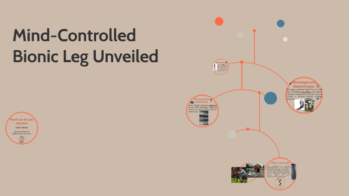 Mind-Controlled Bionic Leg Unveiled by Karola Pietrzak on Prezi