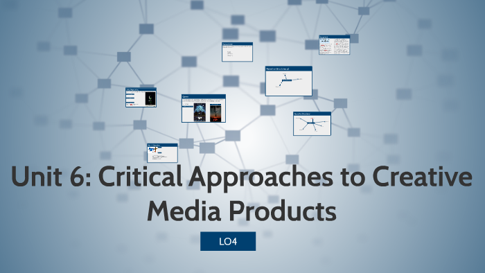 Unit 6: Critical Approaches to Creative Media Products by Thomas Houston