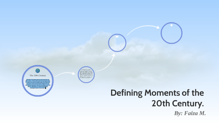 Defining Moments of the 20th Century. by Faiza Musa on Prezi