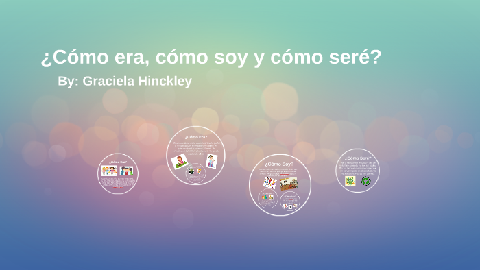 Como era, como soy y como sere? by Grace Hinckley on Prezi